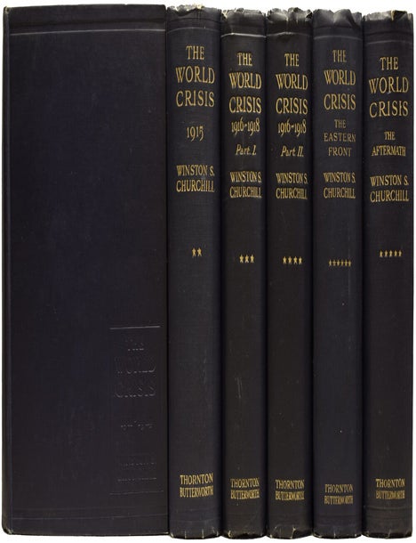 The World Crisis 1911-1918. Complete in six volumes, including: 1911 ...