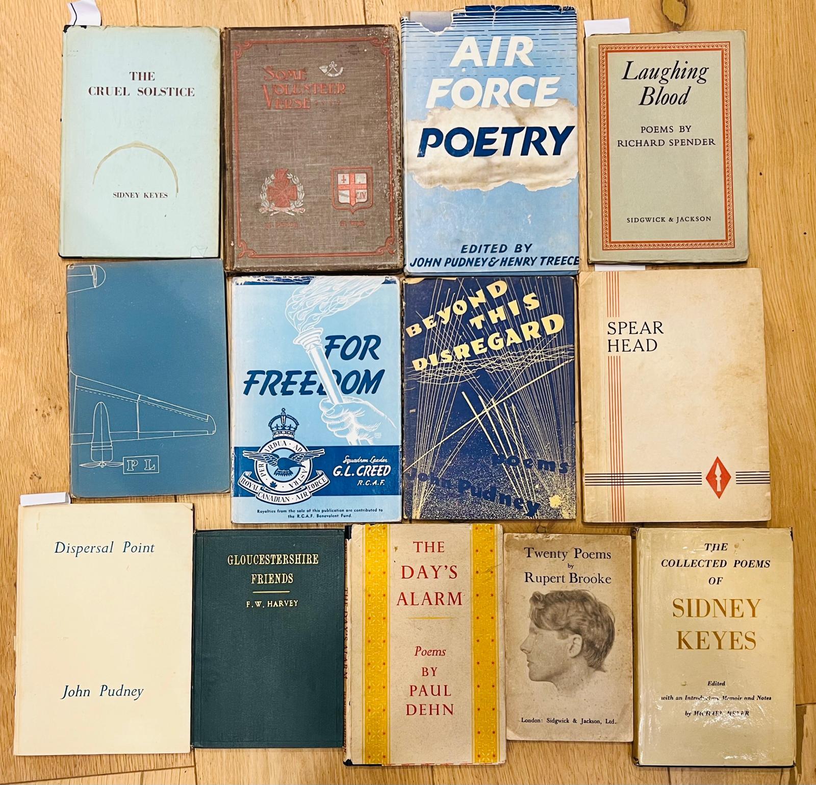Large collection of War Poetry. Mostly relating to the Great War, some ...